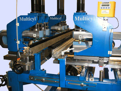 Knoll Side View - Multicyl cylinders for hole punching & tube piercing