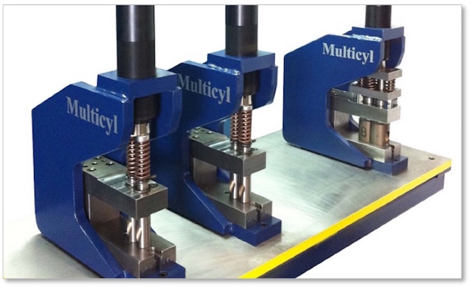 3 MC9 Double Punch - Multicyl cylinders for hole punching & tube piercing